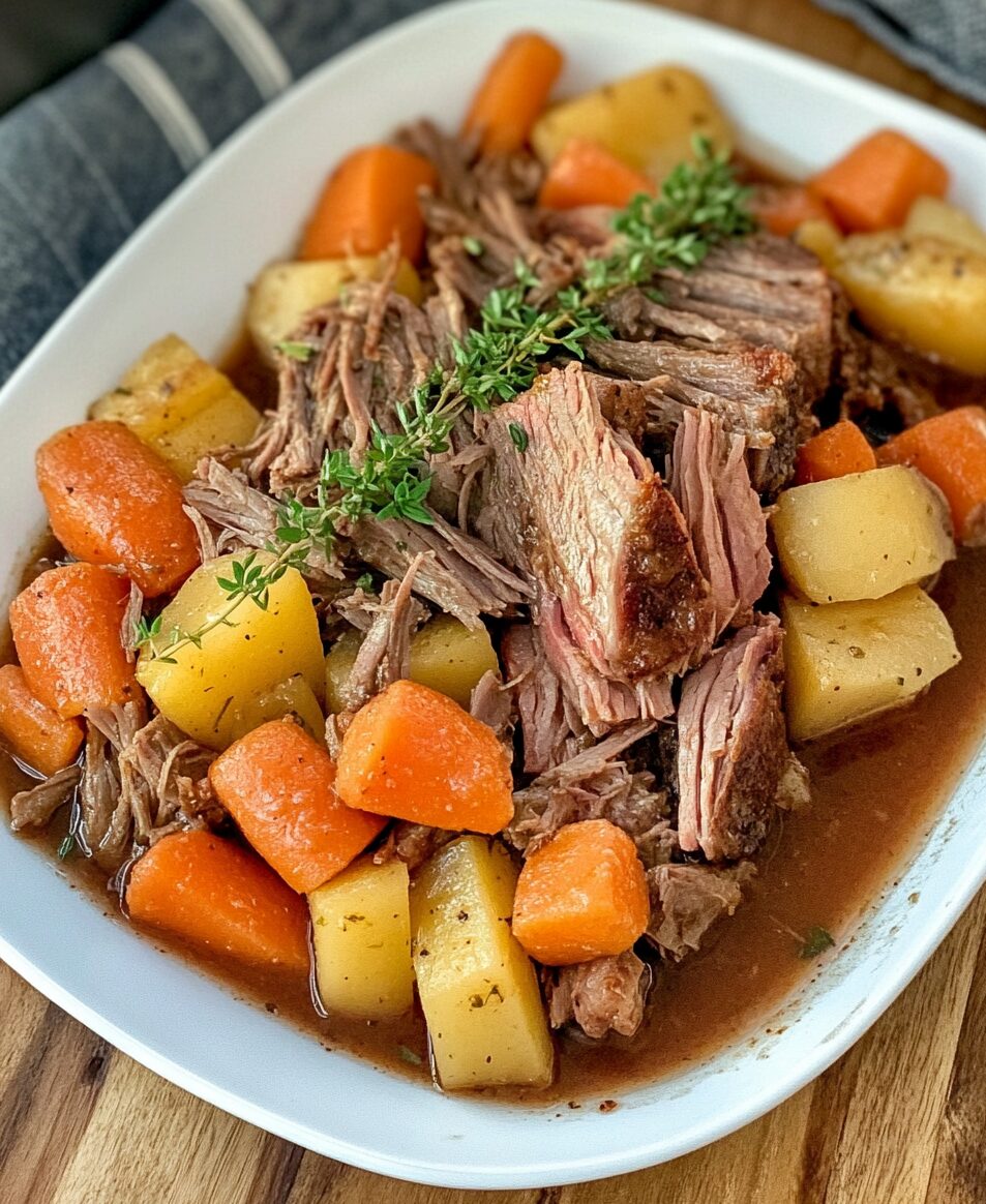 Easy Slow Cooker Pot Roast - Quickest Recipes