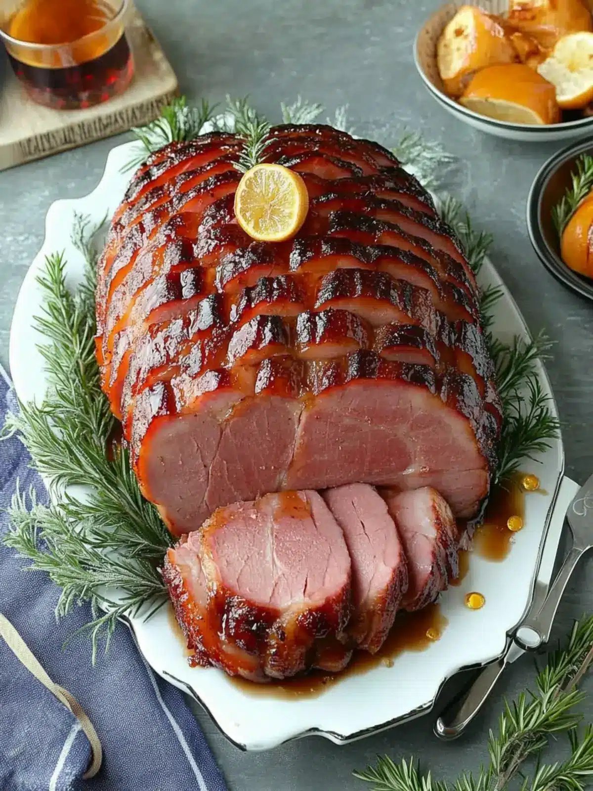 Savory Brown Sugar Rum Baked Ham for Unforgettable Holidays - Quickest Recipes