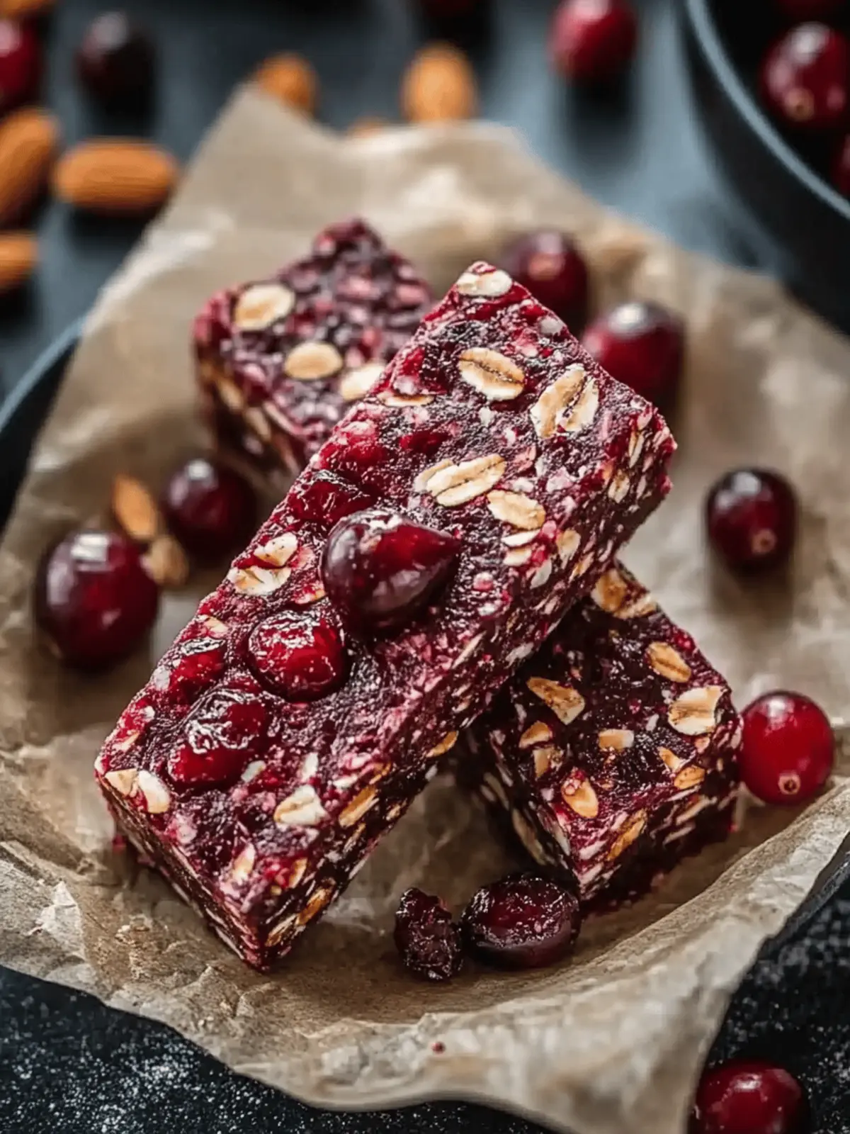 Healthy Raw Cranberry Nut Bars You’ll Crave Every Day - Quickest Recipes