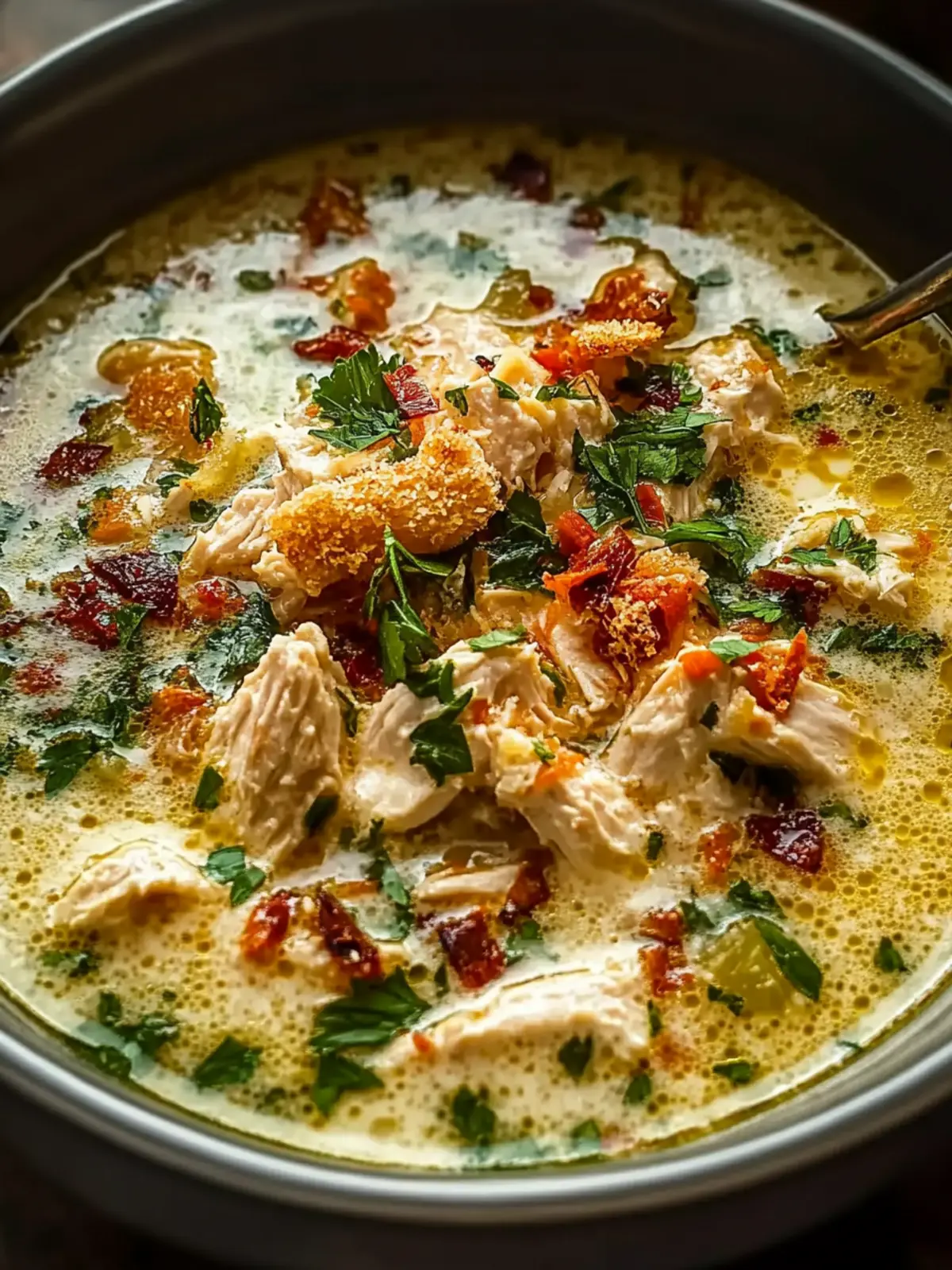 Crack Chicken Soup: Comforting Bowl of Happiness for All - Quickest Recipes