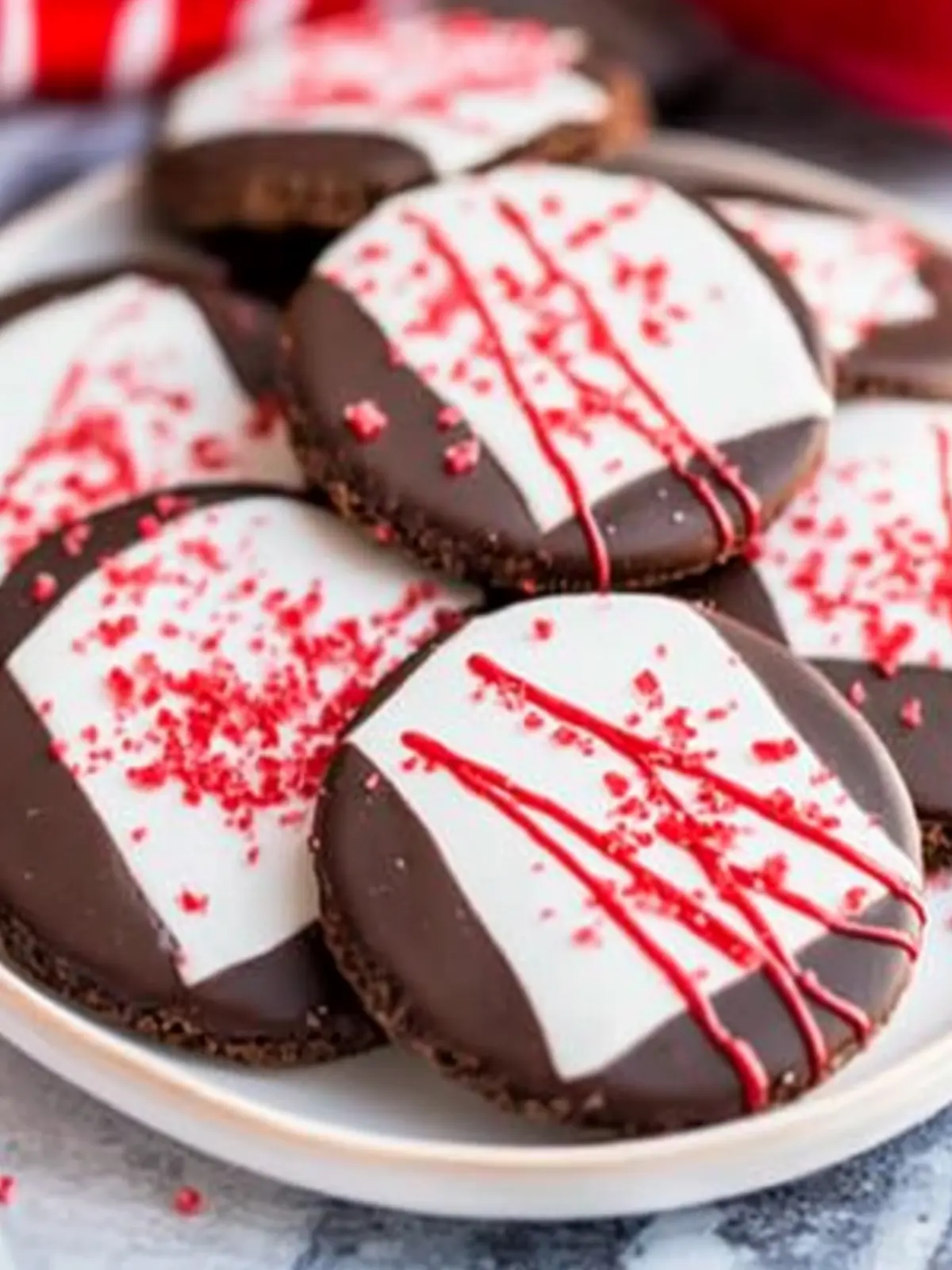 Indulge in Peppermint Chocolate Shortbread Cookies Bliss - Quickest Recipes