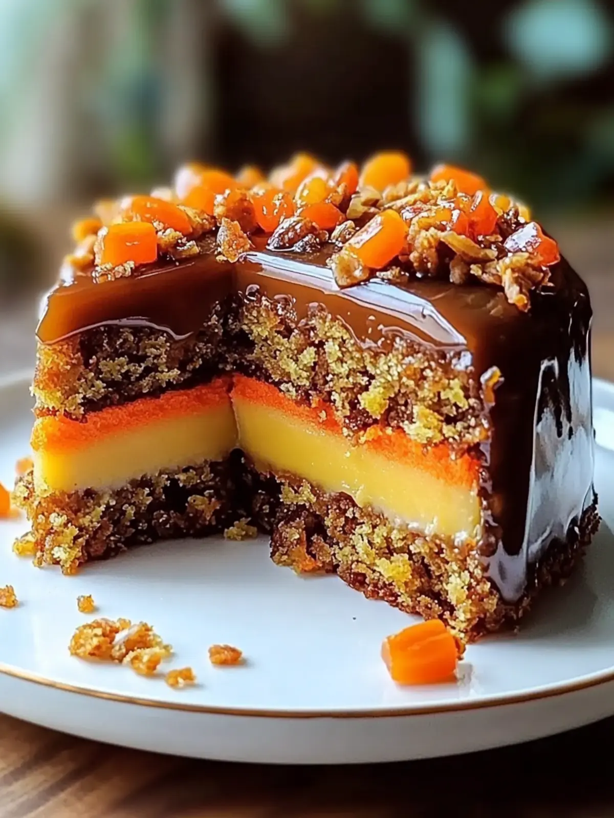 Irresistible Brazilian Carrot Cake with Chocolate Magic - Quickest Recipes