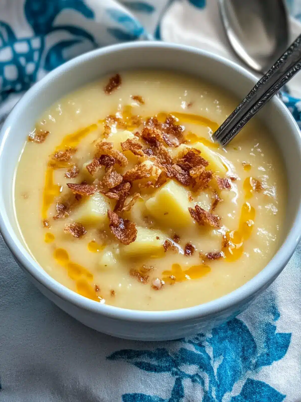 Creamy Potato Soup with Hash Browns for Cozy Nights - Quickest Recipes