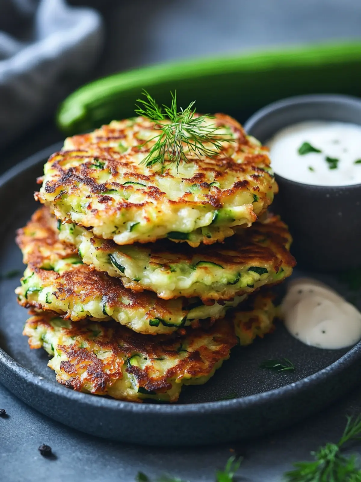 Healthy Zucchini Fritters: Crispy, Protein-Packed Goodness - Quickest ...