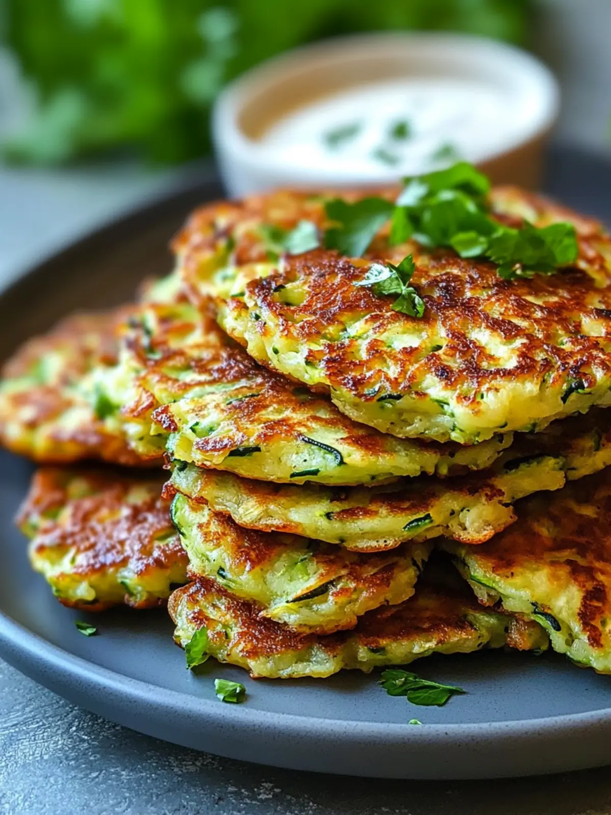 Healthy Zucchini Fritters: Crispy, Protein-Packed Goodness - Quickest ...