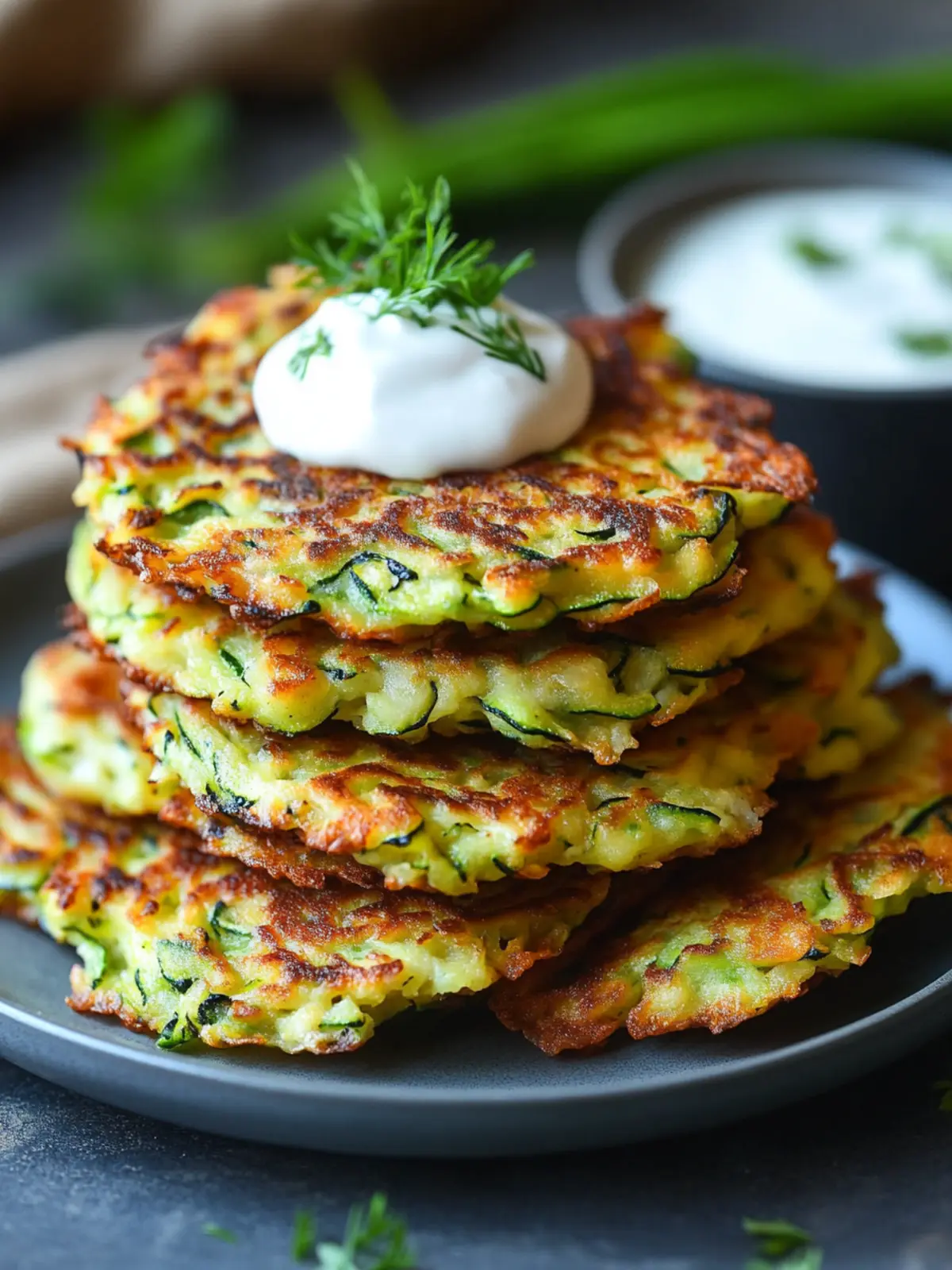 Healthy Zucchini Fritters: Crispy, Protein-Packed Goodness - Quickest ...