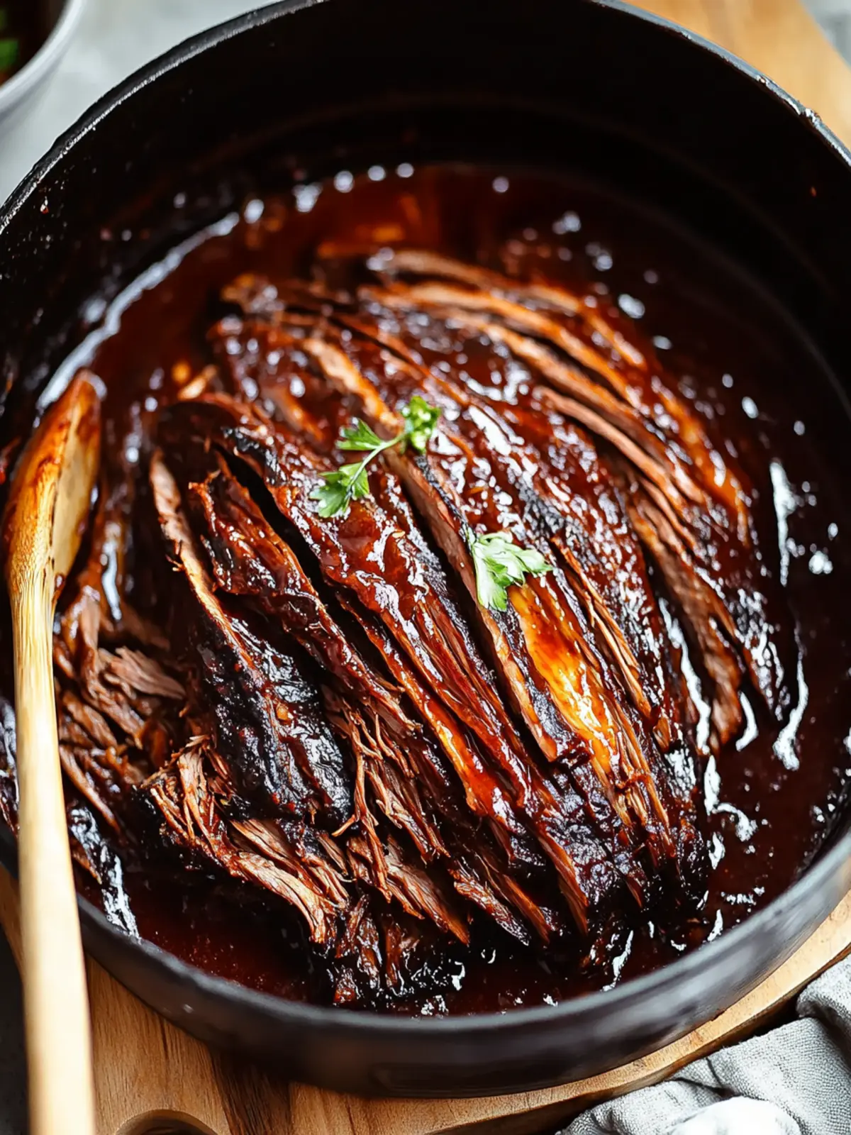 Melt-in-Your-Mouth Slow Cooker BBQ Beef Brisket Adventure - Quickest ...