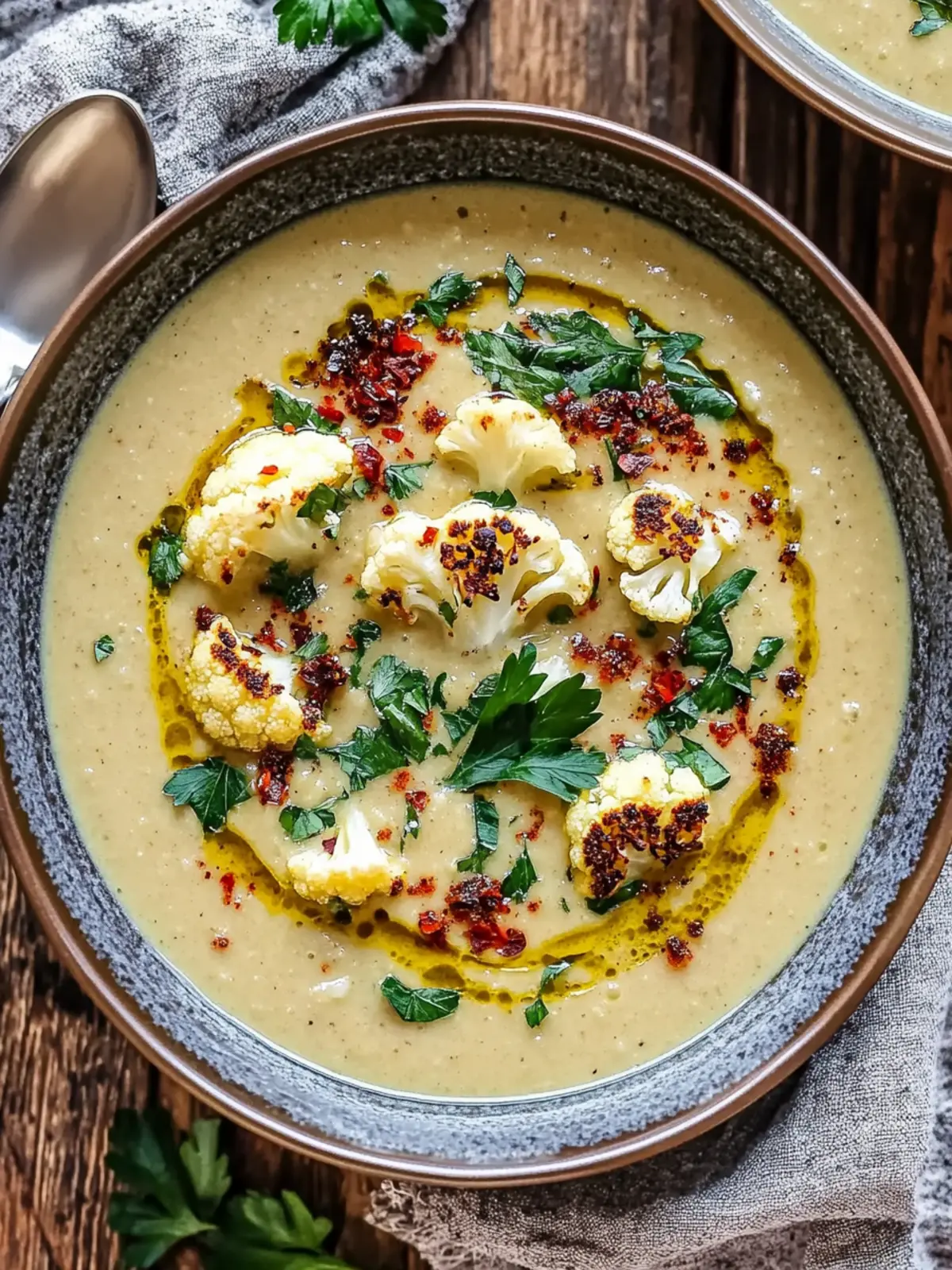 Mediterranean Cauliflower Soup: Creamy, Healthy Comfort in a Bowl ...