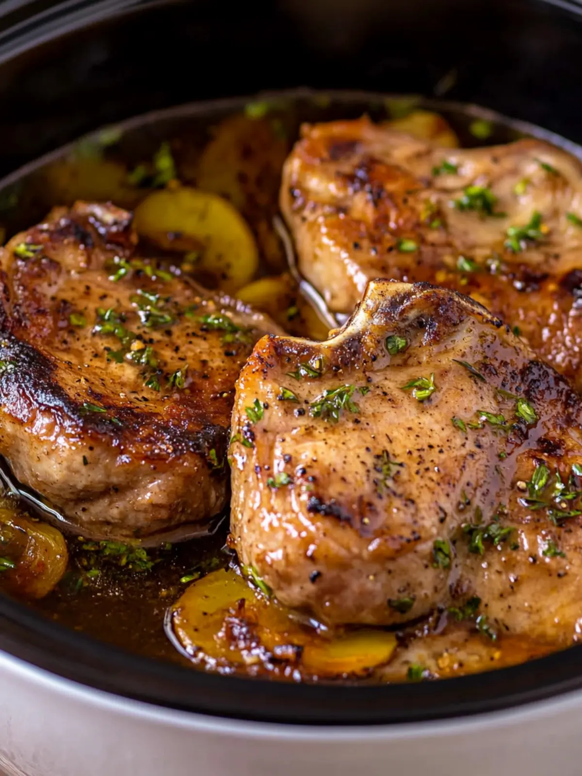 Melt-in-Your-Mouth Crock Pot Mississippi Pork Chops Recipe - Quickest ...