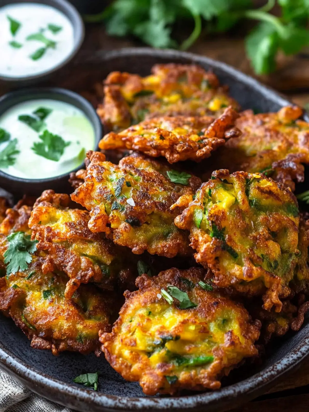 Crispy and Flavorful Pakora Indian Vegetable Fritters Recipe - Quickest ...