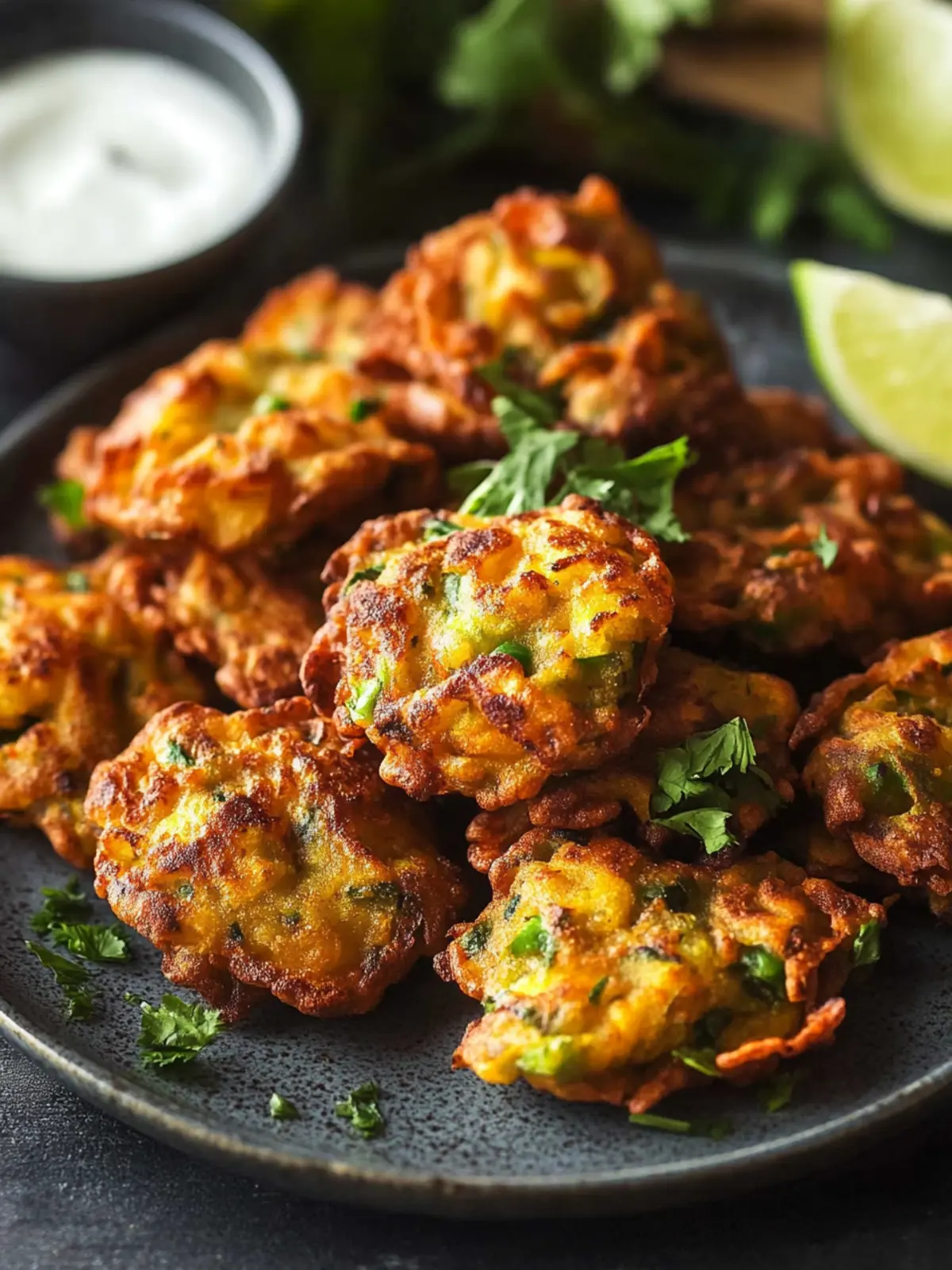 Crispy and Flavorful Pakora Indian Vegetable Fritters Recipe - Quickest ...