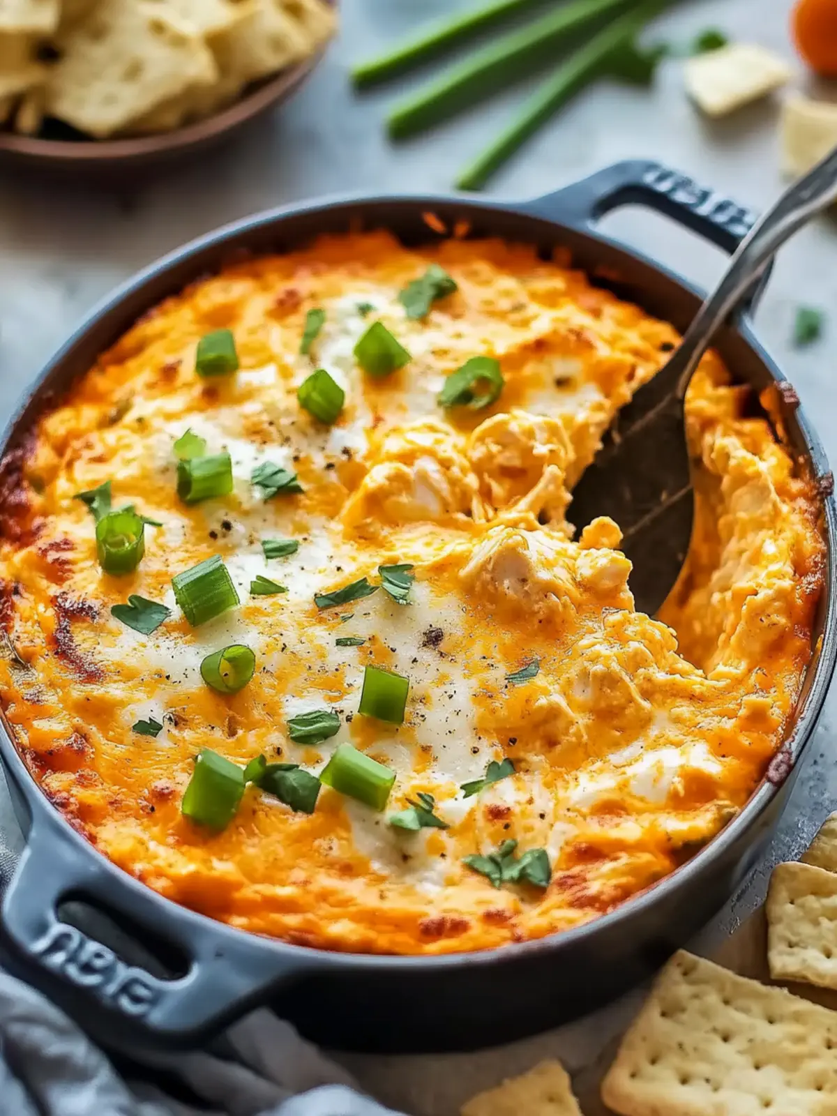 Mouthwatering Gluten Free Buffalo Chicken Dip for Game Day Fun ...