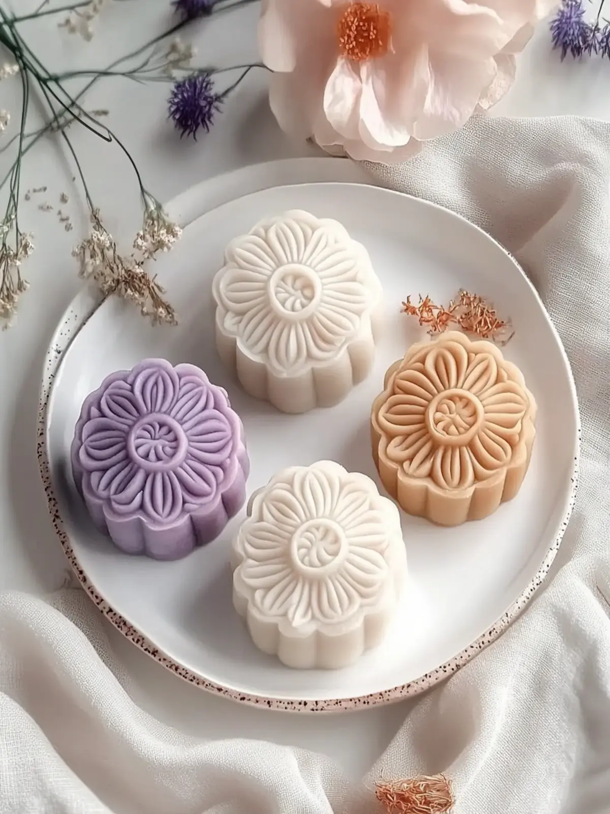 Taro Snow Skin Mooncakes: A Fun Twist on a Classic Treat - Quickest Recipes