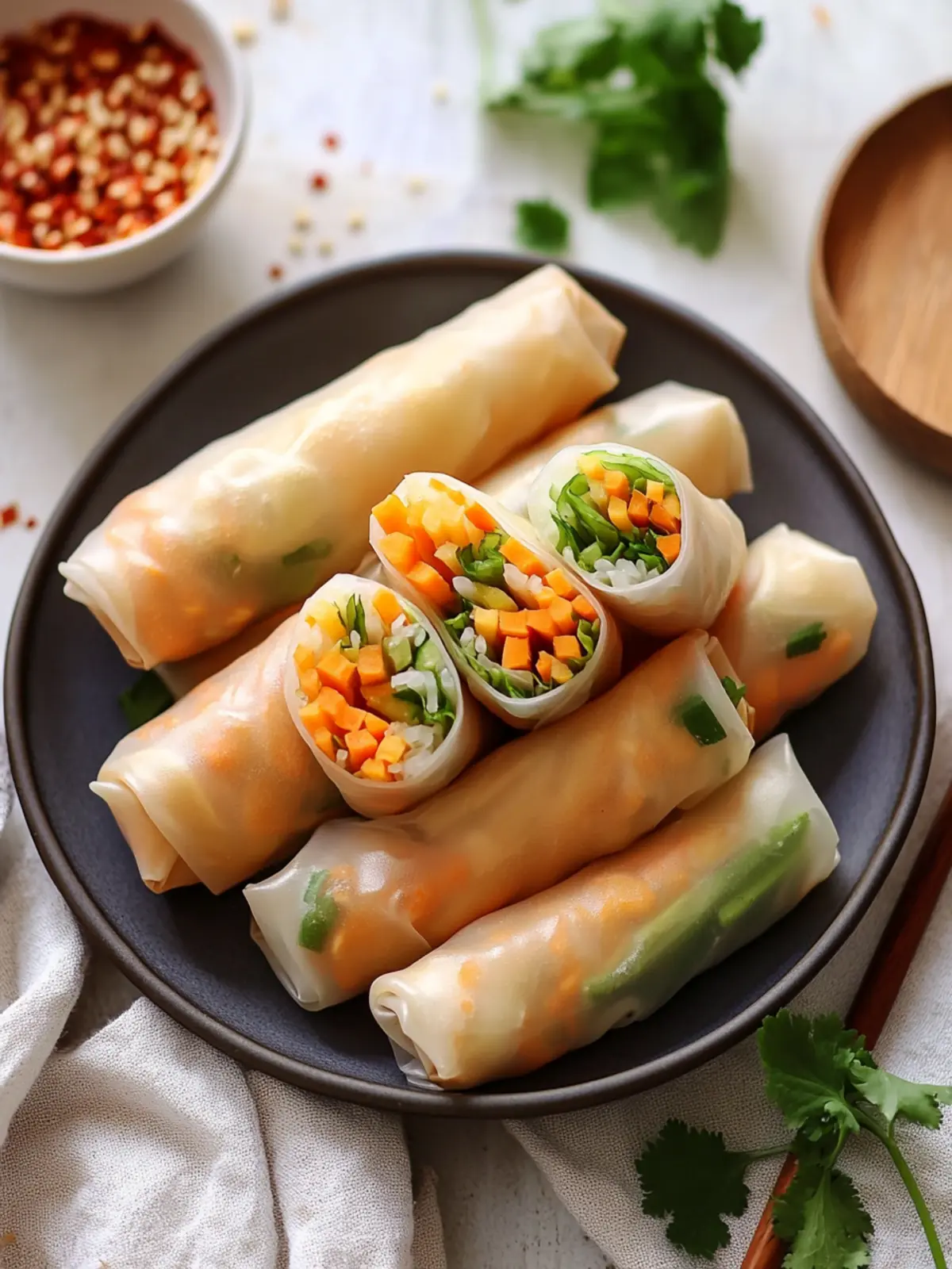 Delicious Vegetable Spring Rolls You Can Make at Home! - Quickest Recipes