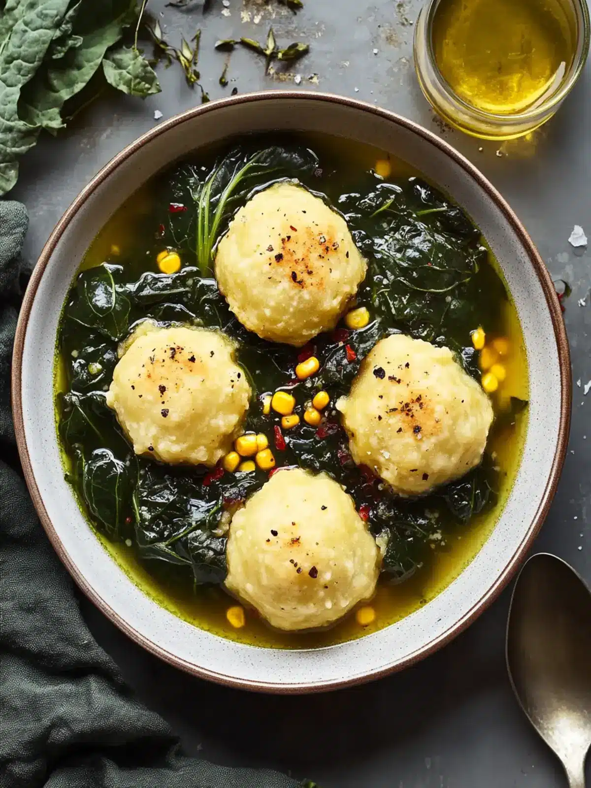 Collard Greens and Cornmeal Dumplings: Comfort Food Bliss - Quickest ...