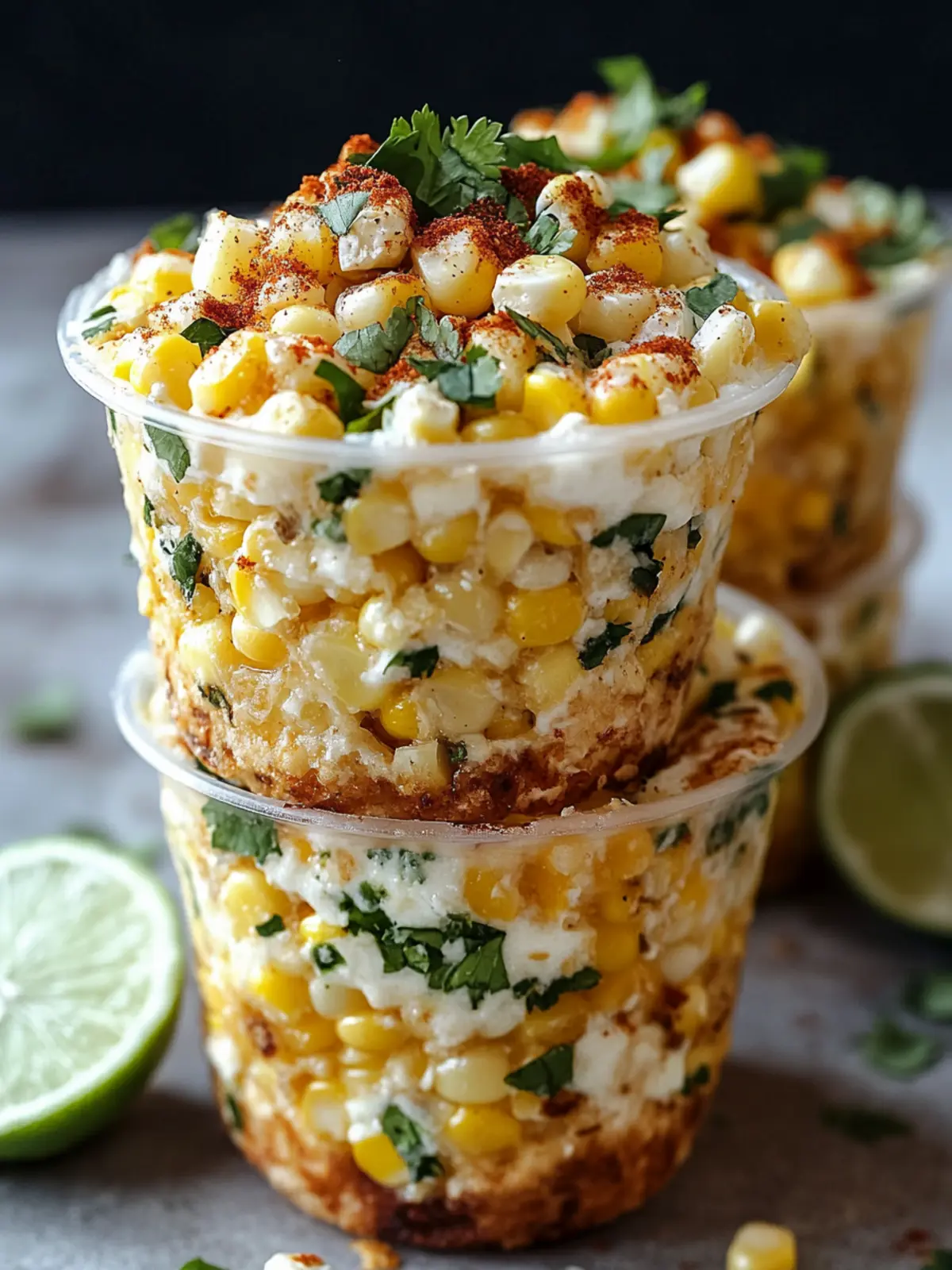 Loaded Street Corn Cups for a Lively Game Night Snack - Quickest Recipes