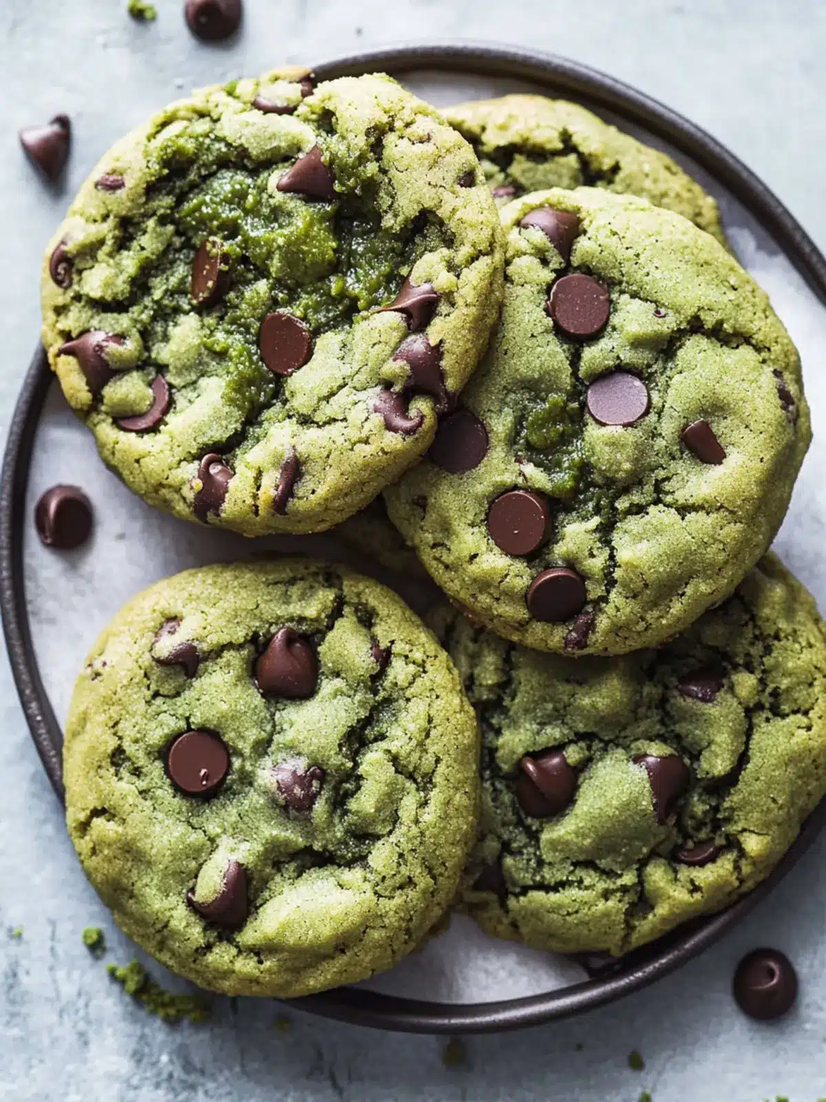 Chewy Matcha Chocolate Chip Cookies for a Fun Twist - Quickest Recipes