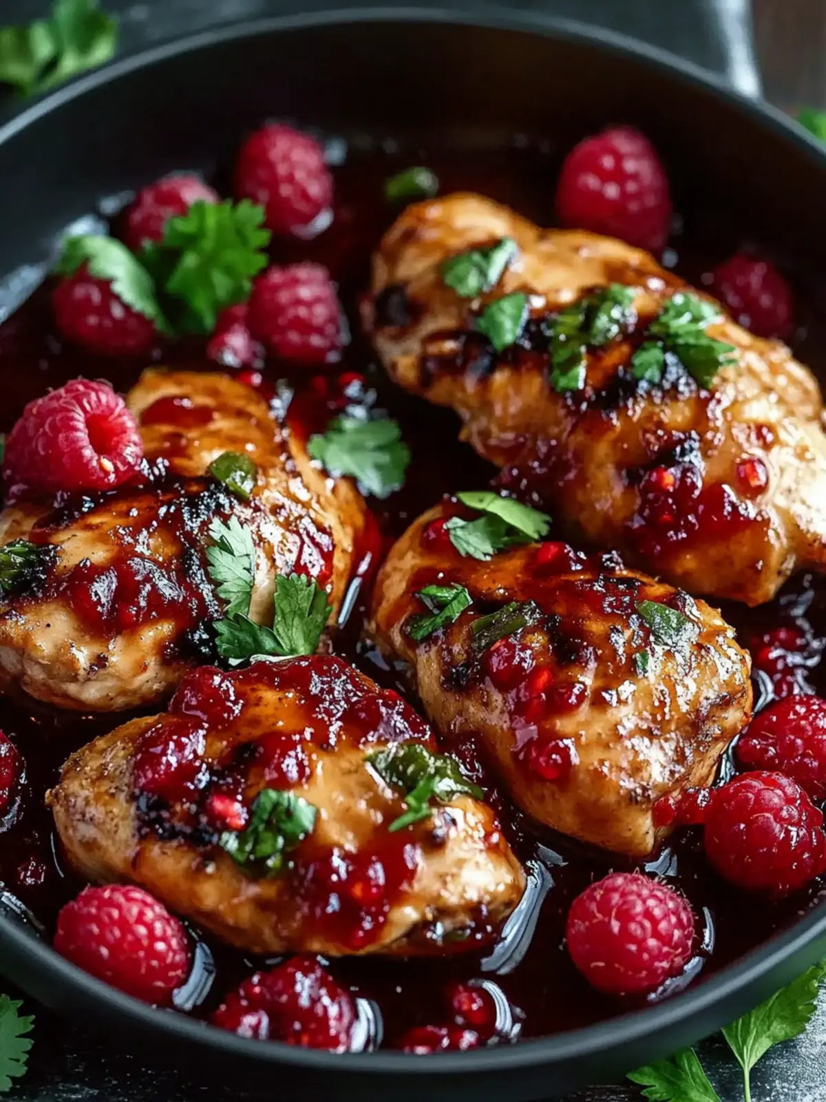 Sweet and Spicy Jalapeno Raspberry Chicken Ready in 25 Minutes ...