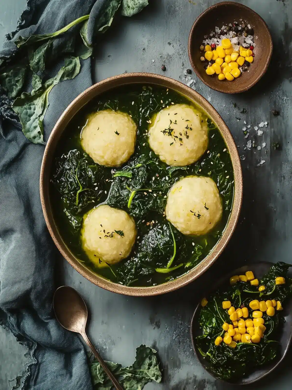 Collard Greens and Cornmeal Dumplings: Comfort Food Bliss - Quickest ...