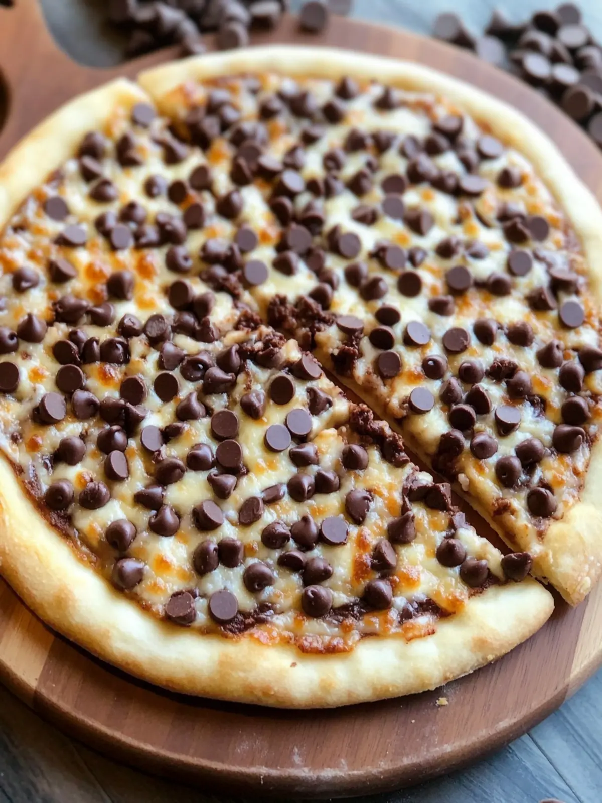 Decadent Chocolate Chip Dessert Pizza Ready in 25 Minutes - Quickest ...