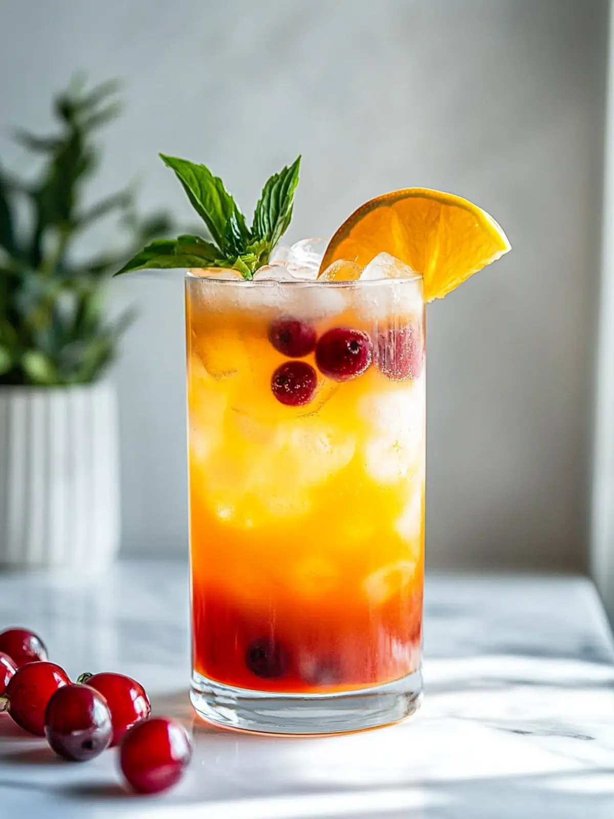 Kombucha Sunrise: Refresh Your Day with This Layered Mocktail ...
