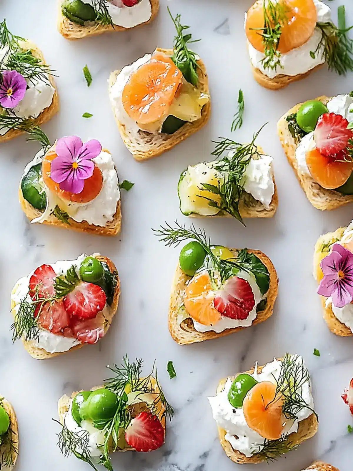 Colorful Spring Canapés: Delightful Bites for Every Occasion - Quickest ...