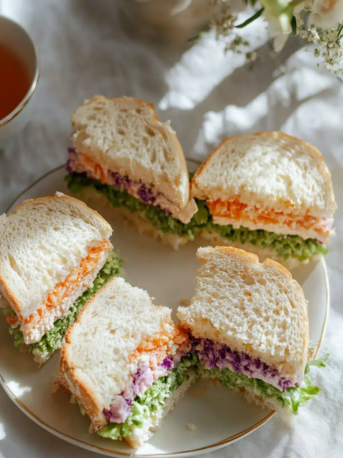 Deliciously Easy Tea Party Sandwiches for Perfect Gatherings - Quickest ...