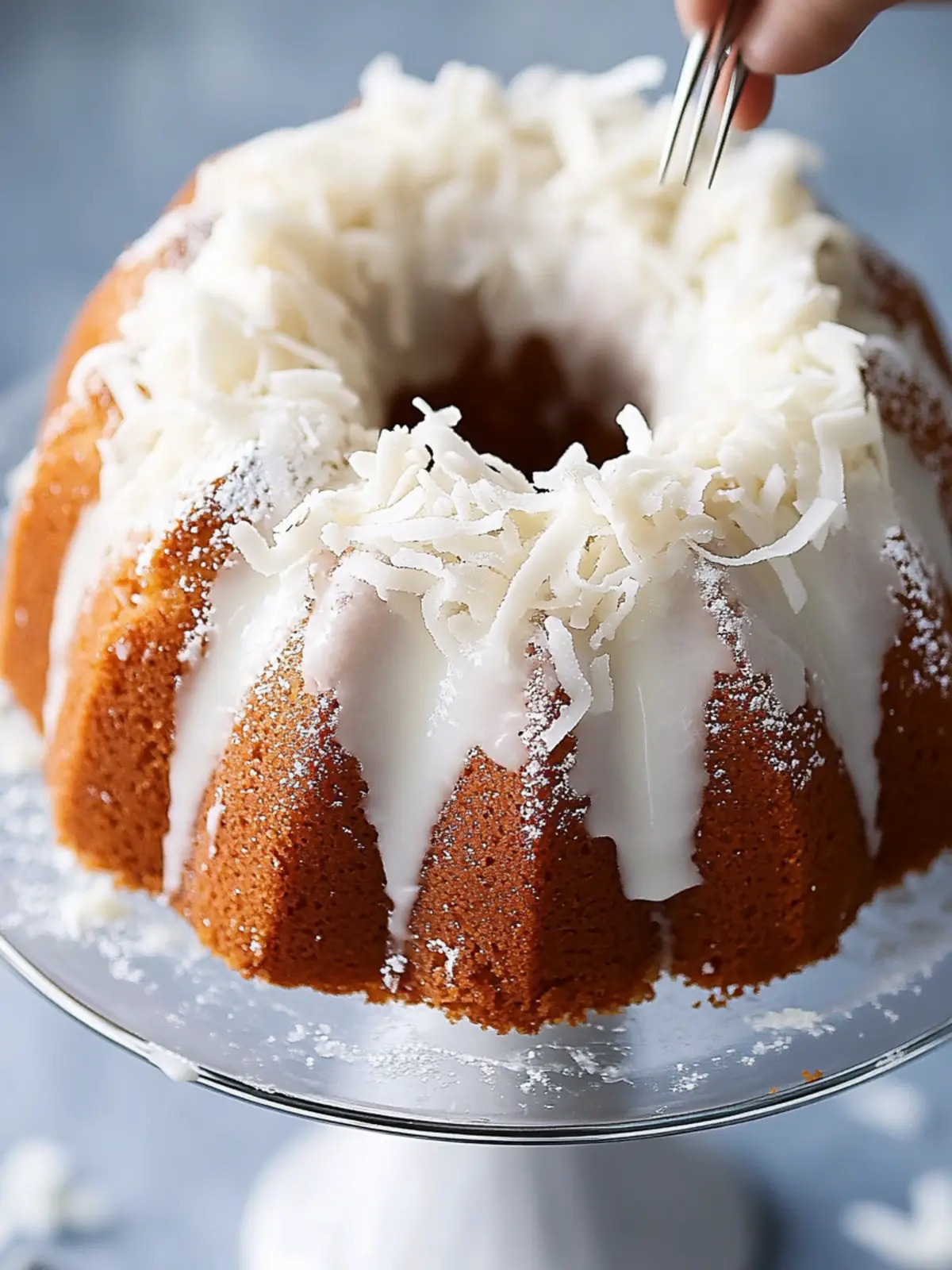 Moist Coconut Bundt Cake with Vegan & Gluten-Free Options - Quickest ...