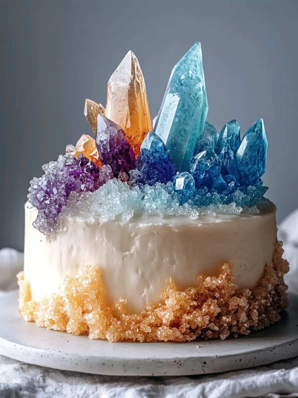Create Stunning Crystal Candy Geode Cake for Your Next Bash - Quickest ...