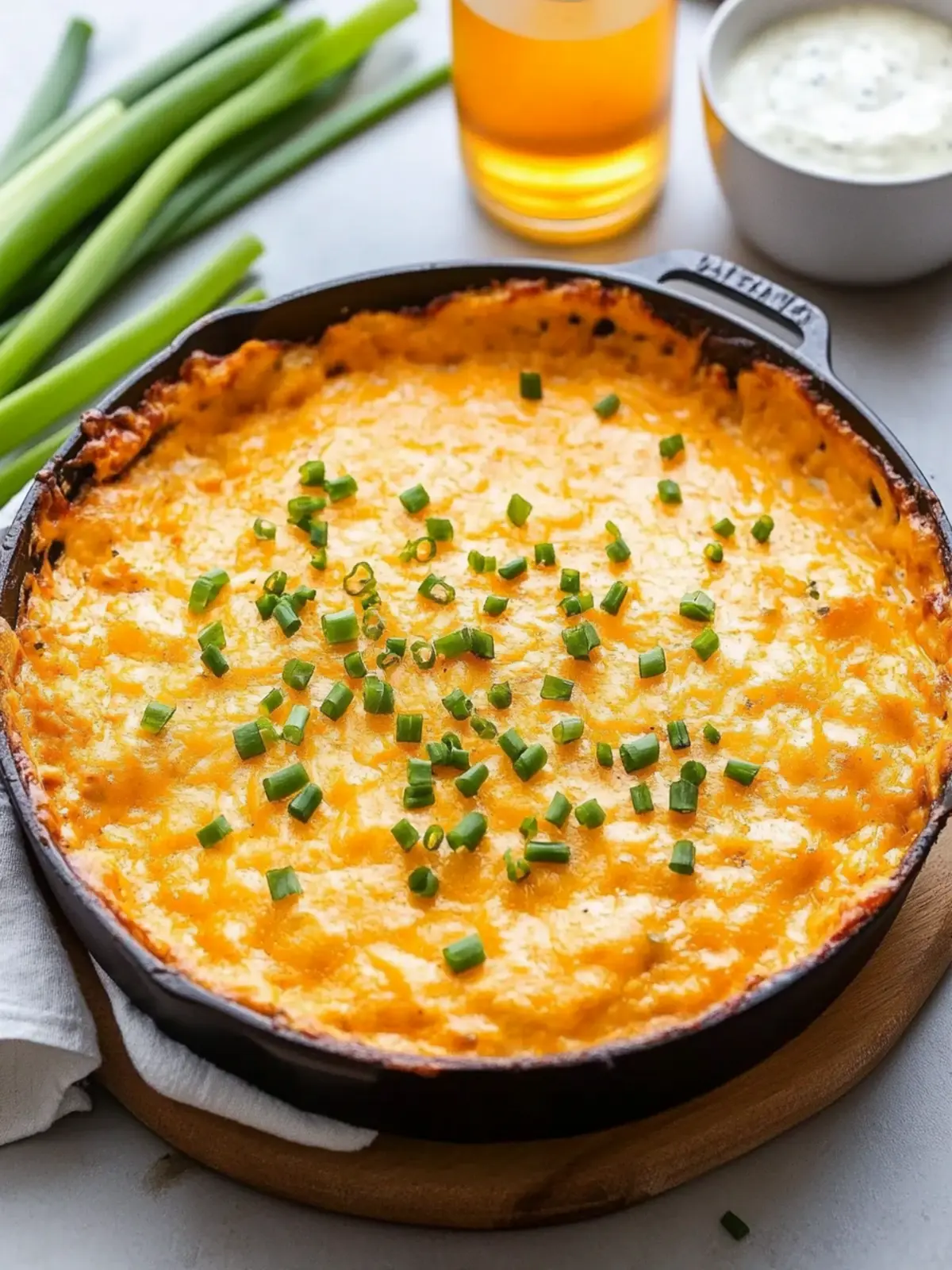 Best Cheesy Buffalo Chicken Dip with Ranch - Crowd-Pleaser! - Quickest ...